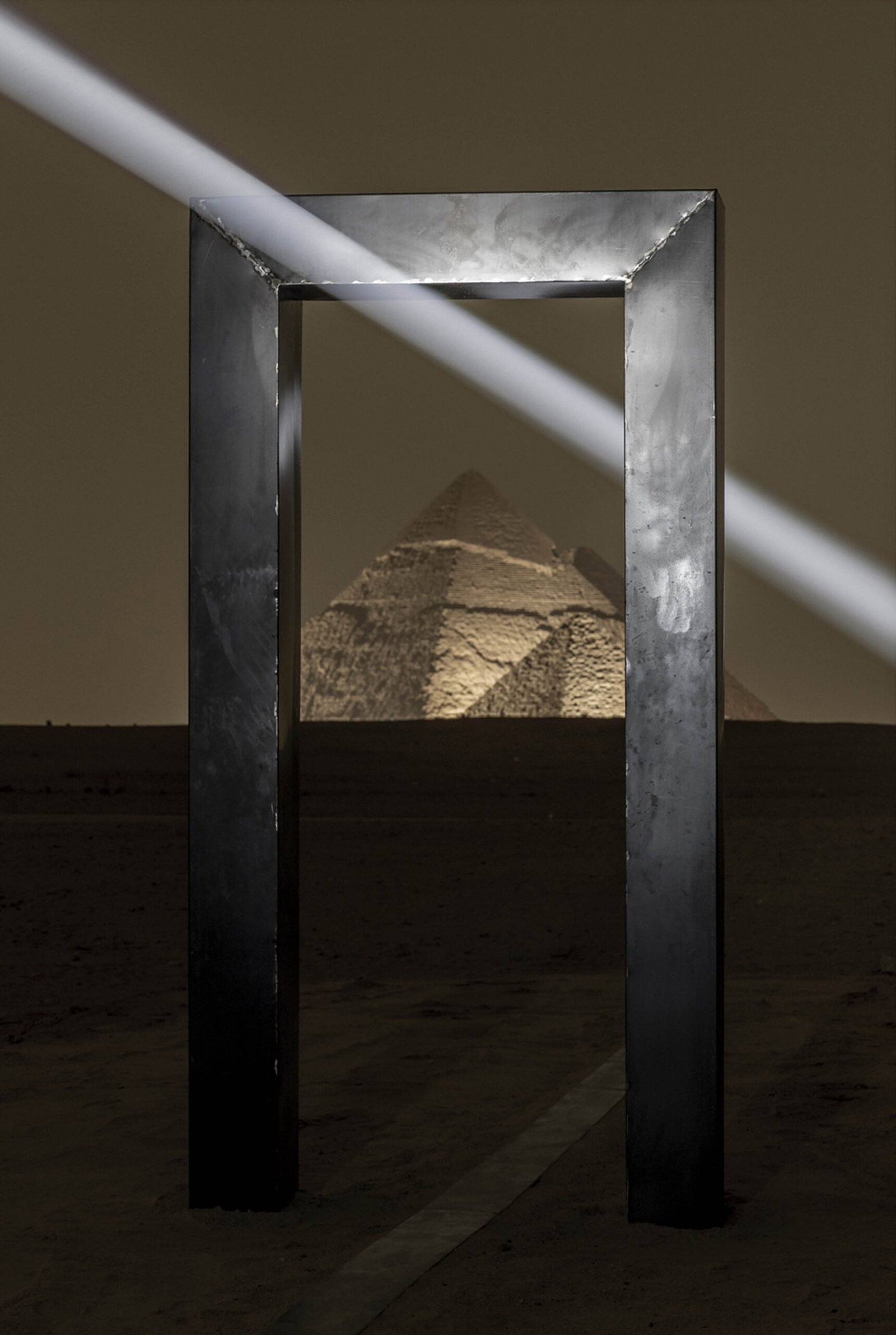 Life, Death, Light: Emilio Ferro’s Portal of Light at Giza - Kanto ...