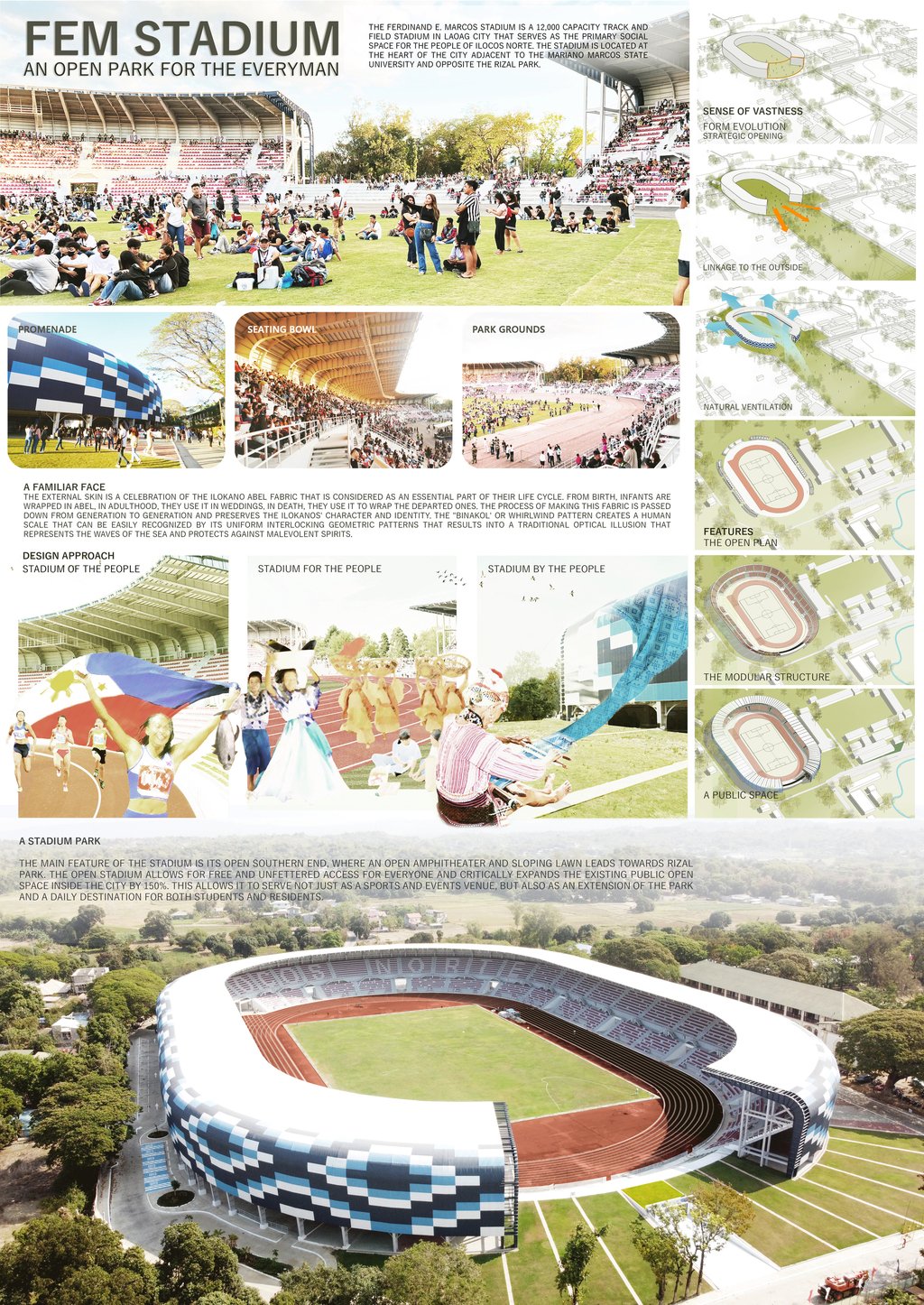 Weaving Communities: FEM Stadium by WTA Architecture and Design - Kanto ...