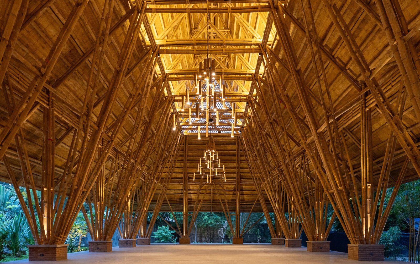 A Living Room for the Tropics: Bamboo Pavilion by Kawayan Design Studio ...