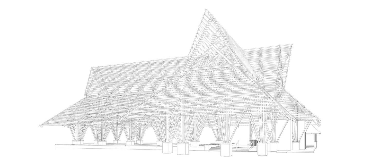 A Living Room for the Tropics: Bamboo Pavilion by Kawayan Design Studio ...